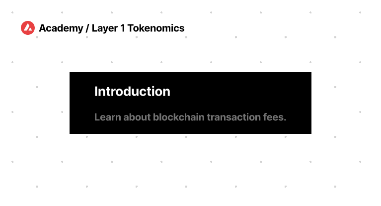 Introduction | Avalanche Developers